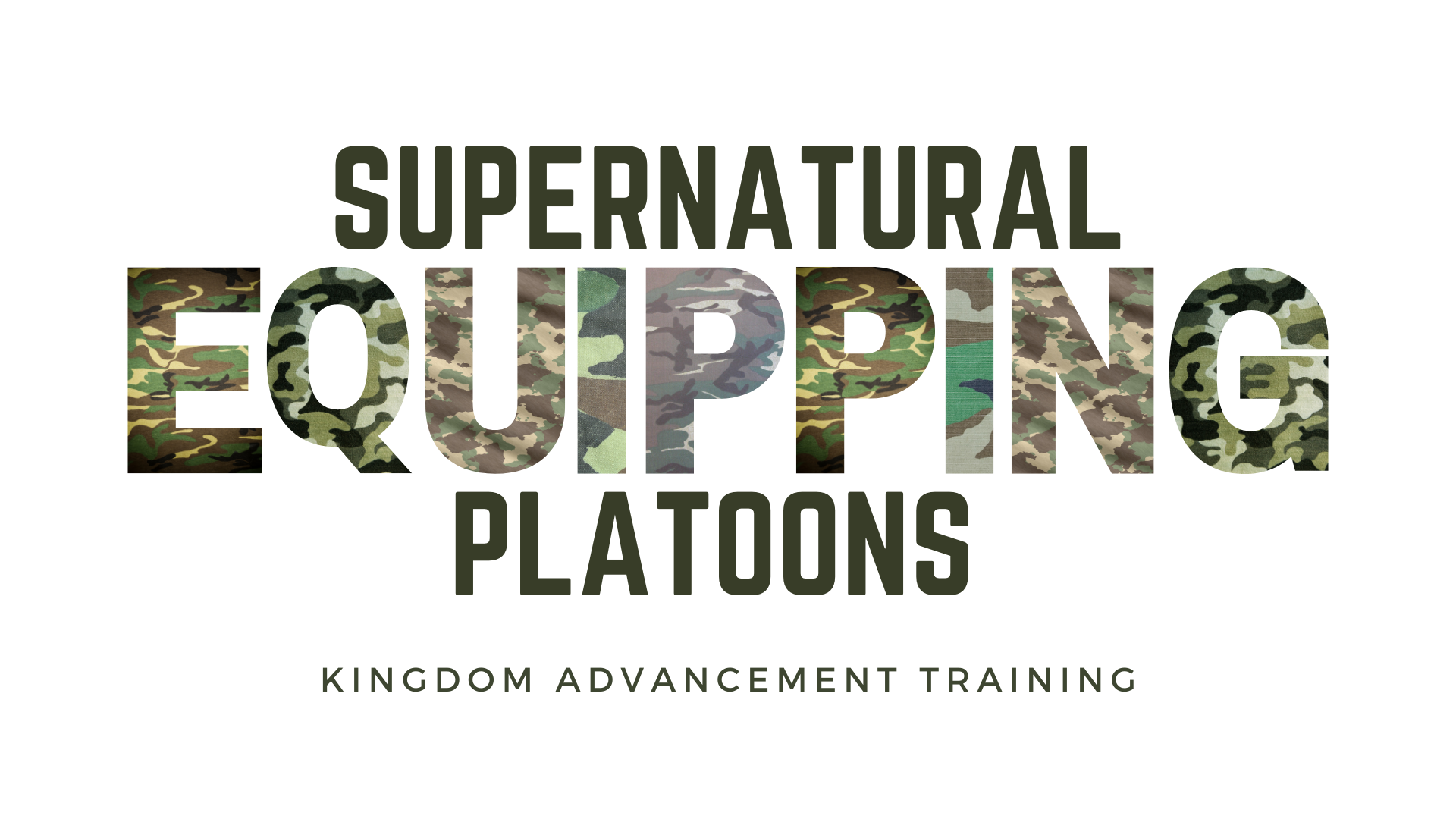 Supernatural Equipping Platoons | Zion Christian Fellowship
