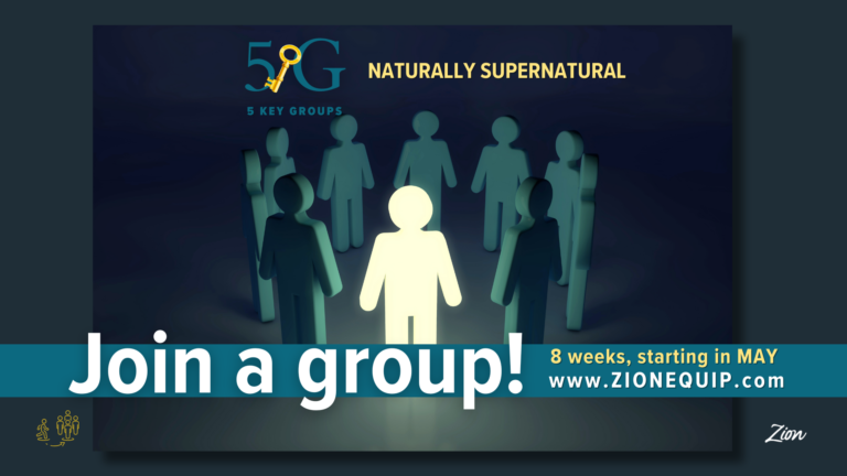 5 KEY GROUPS APRIL PROMO | Zion Christian Fellowship